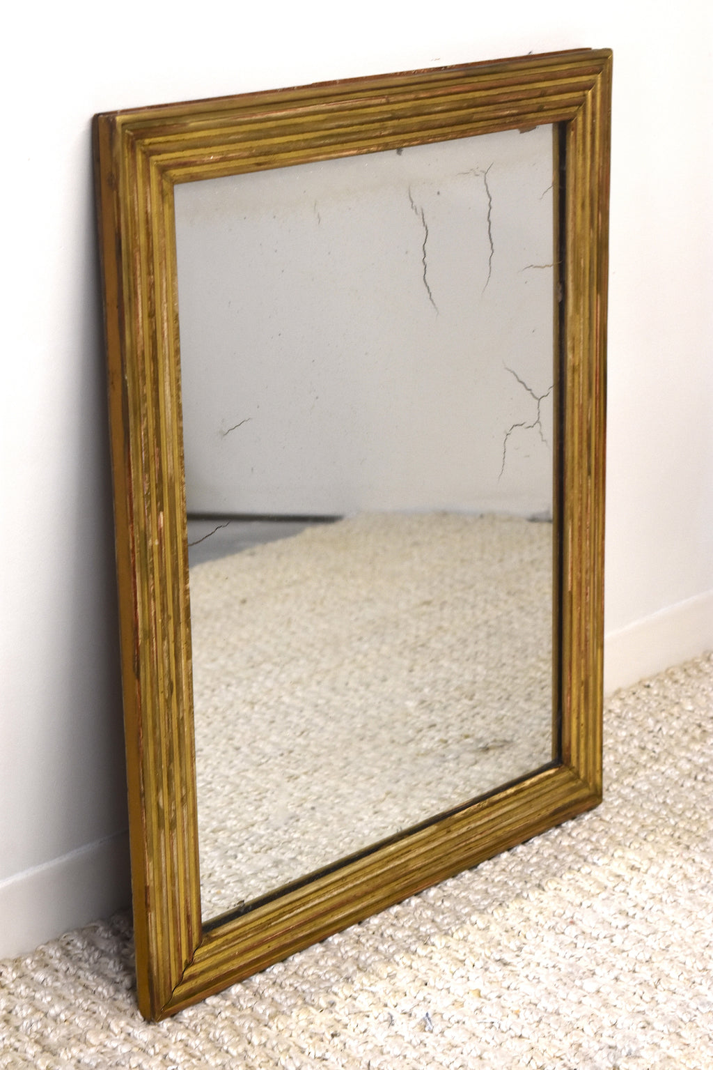 Gold Reeded Mirror – DebbieMathews